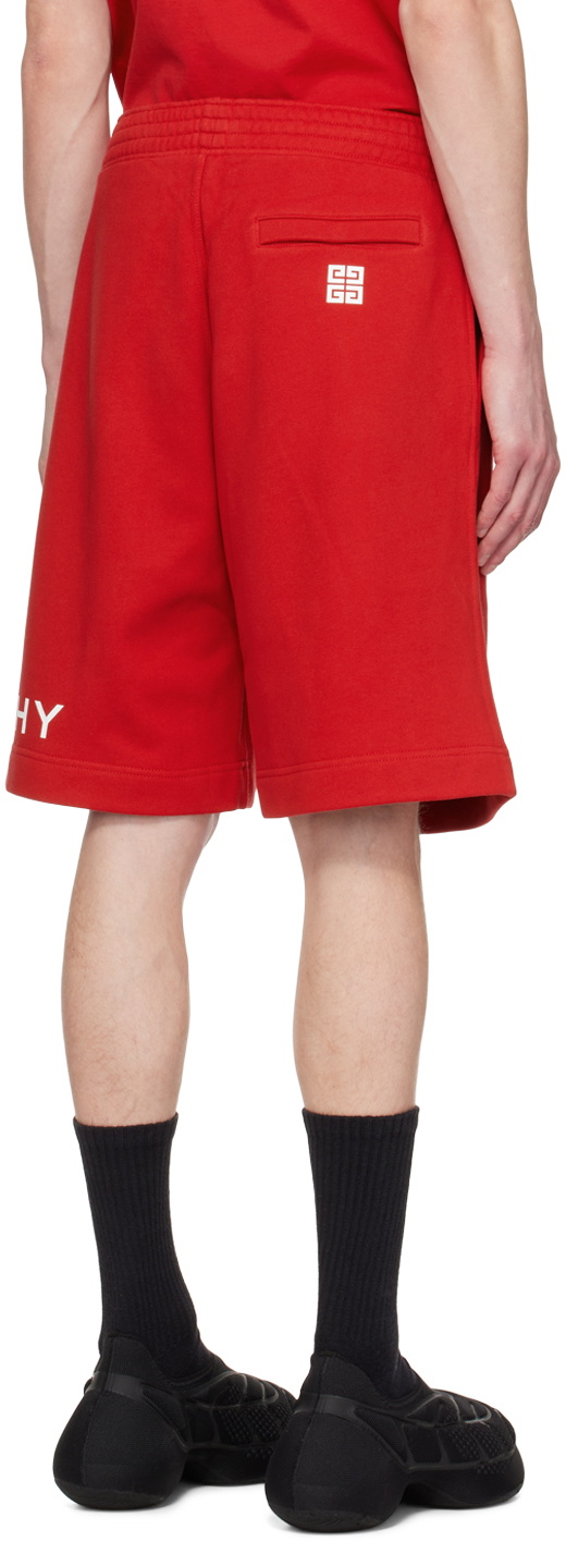 Givenchy Red Archetype Shorts Givenchy