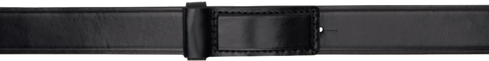 LEMAIRE Black Chocolate Bar Belt Lemaire