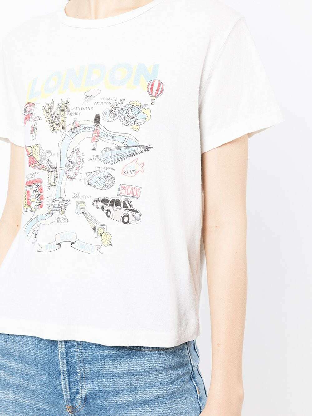 RE/DONE - Cotton Printed T-shirt Re/Done
