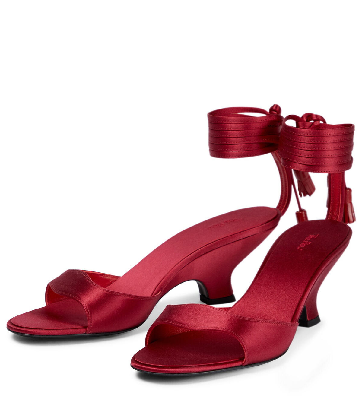 The Row - Charlotte satin sandals The Row