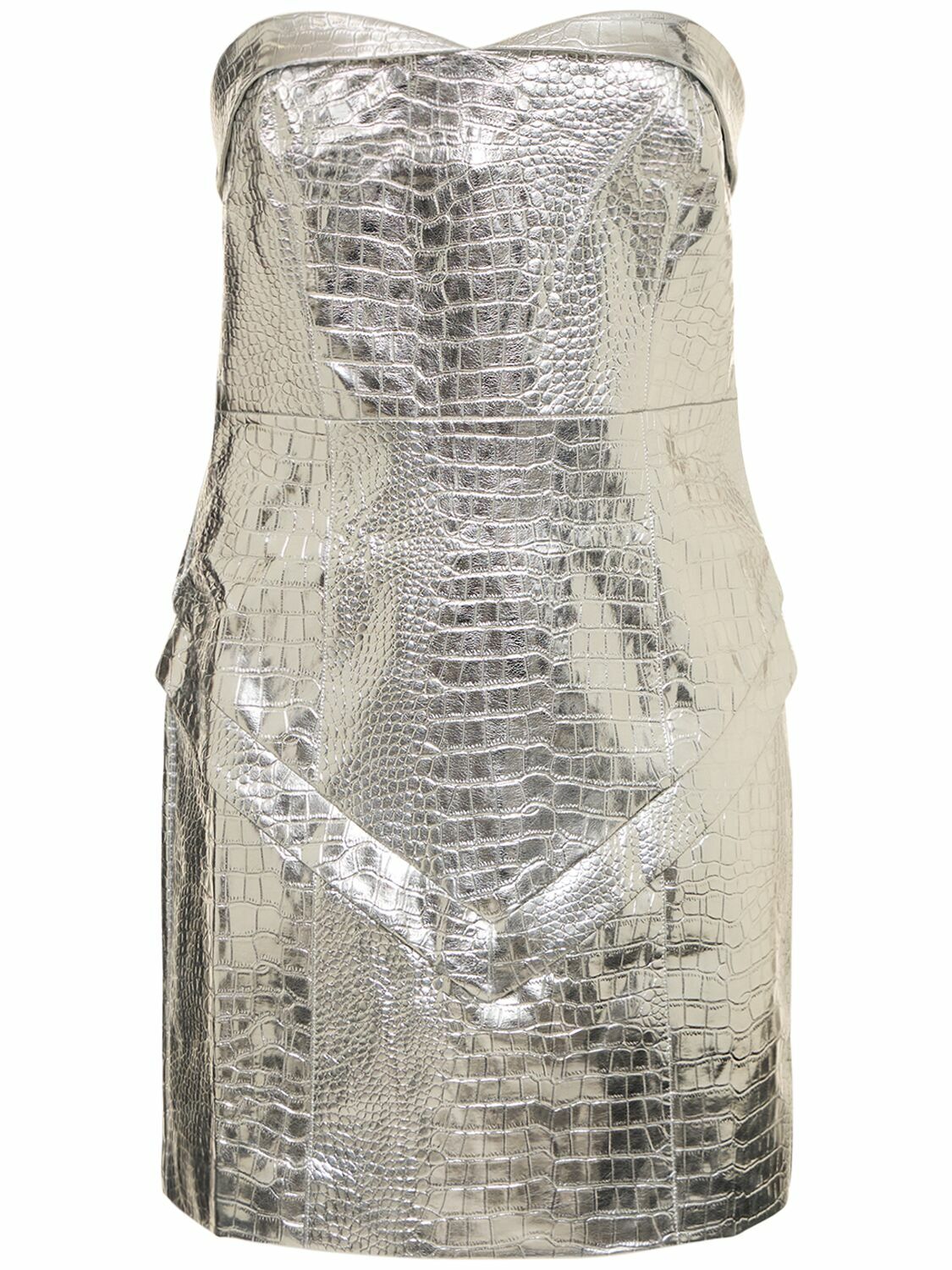 ROTATE - Hemly Embossed Strapless Mini Dress ROTATE Birger Christensen