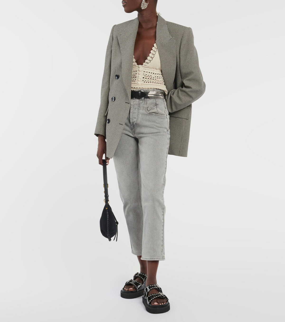 Isabel Marant - High-rise denim jeans Isabel Marant