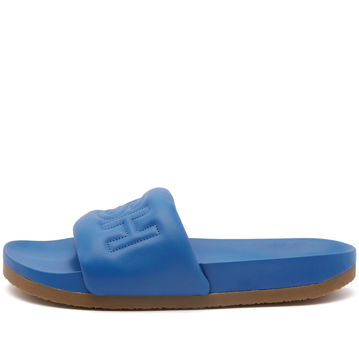 Ambush Men's Quilted Pool Slide in Blue Ambush