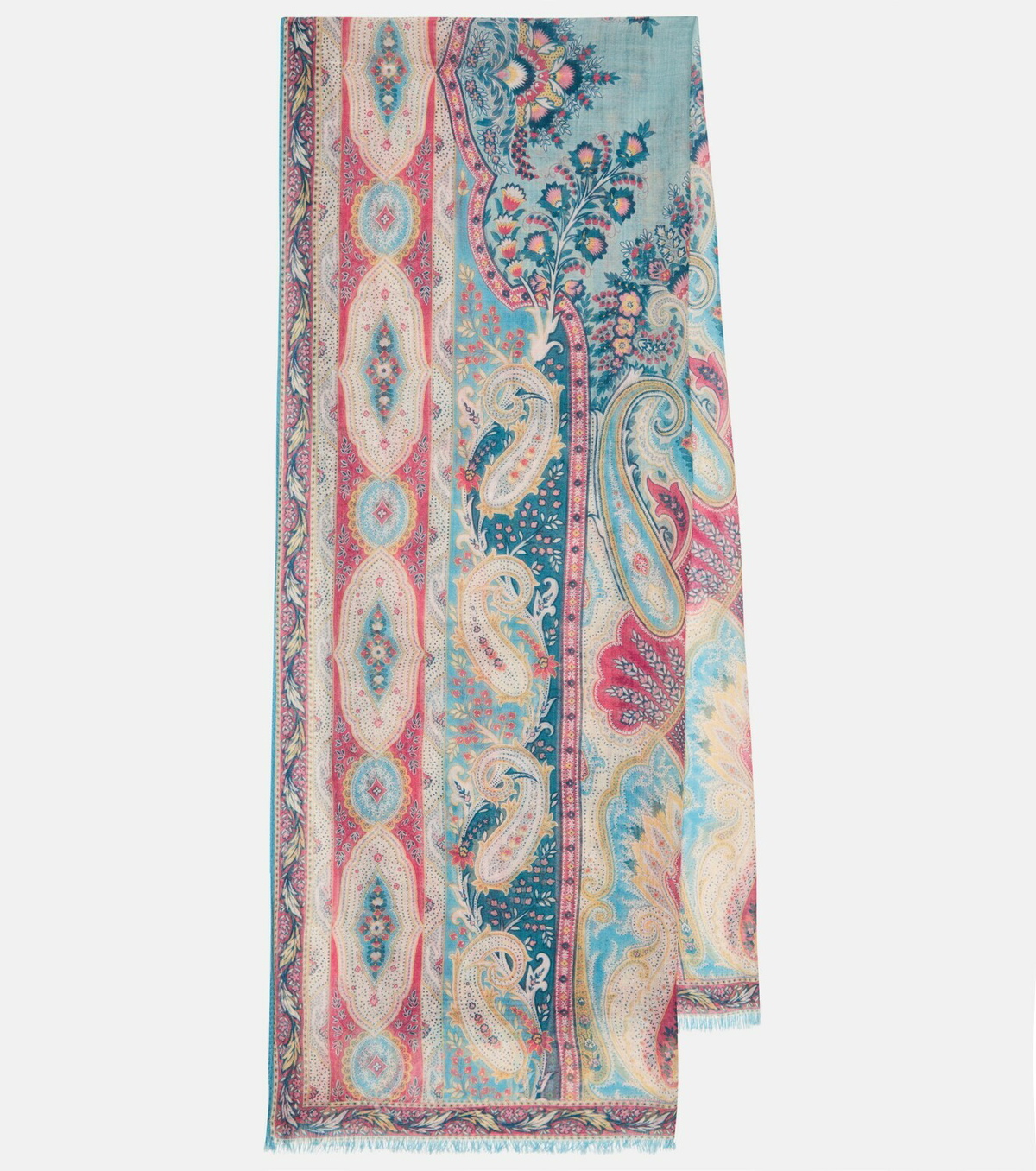 Etro - Printed cashmere scarf Etro