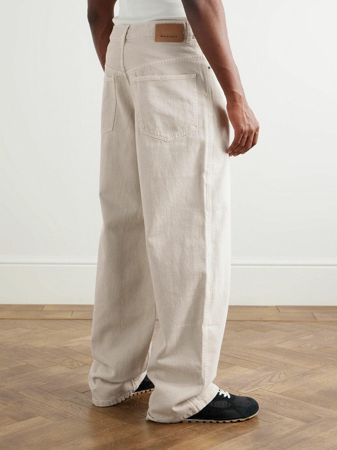 Marant - Jameson Wide-Leg Jeans - Neutrals Isabel Marant