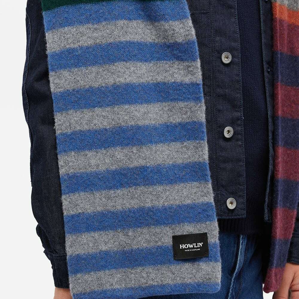 Howlin by Morrison Men's Howlin' Cosmic Surfin' Stripe Scarf in Fantasy ...
