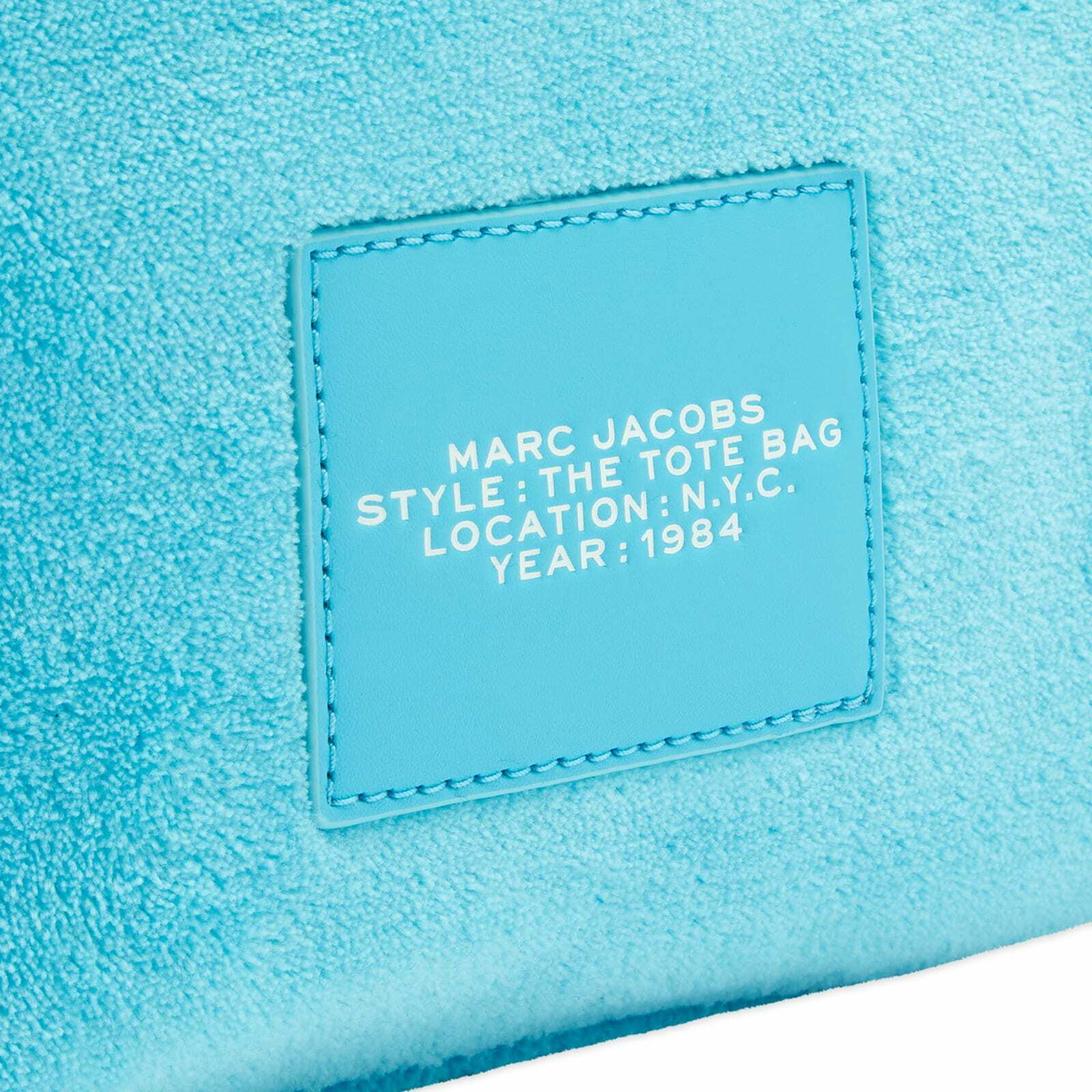 Marc Jacobs Women's The Mini Tote Terry in Pool Marc Jacobs