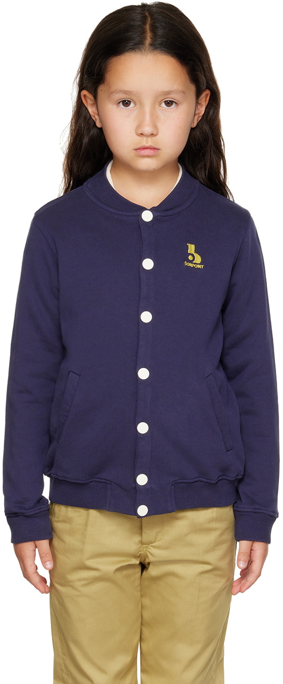 Bonpoint Kids Navy Christopher Jacket Bonpoint