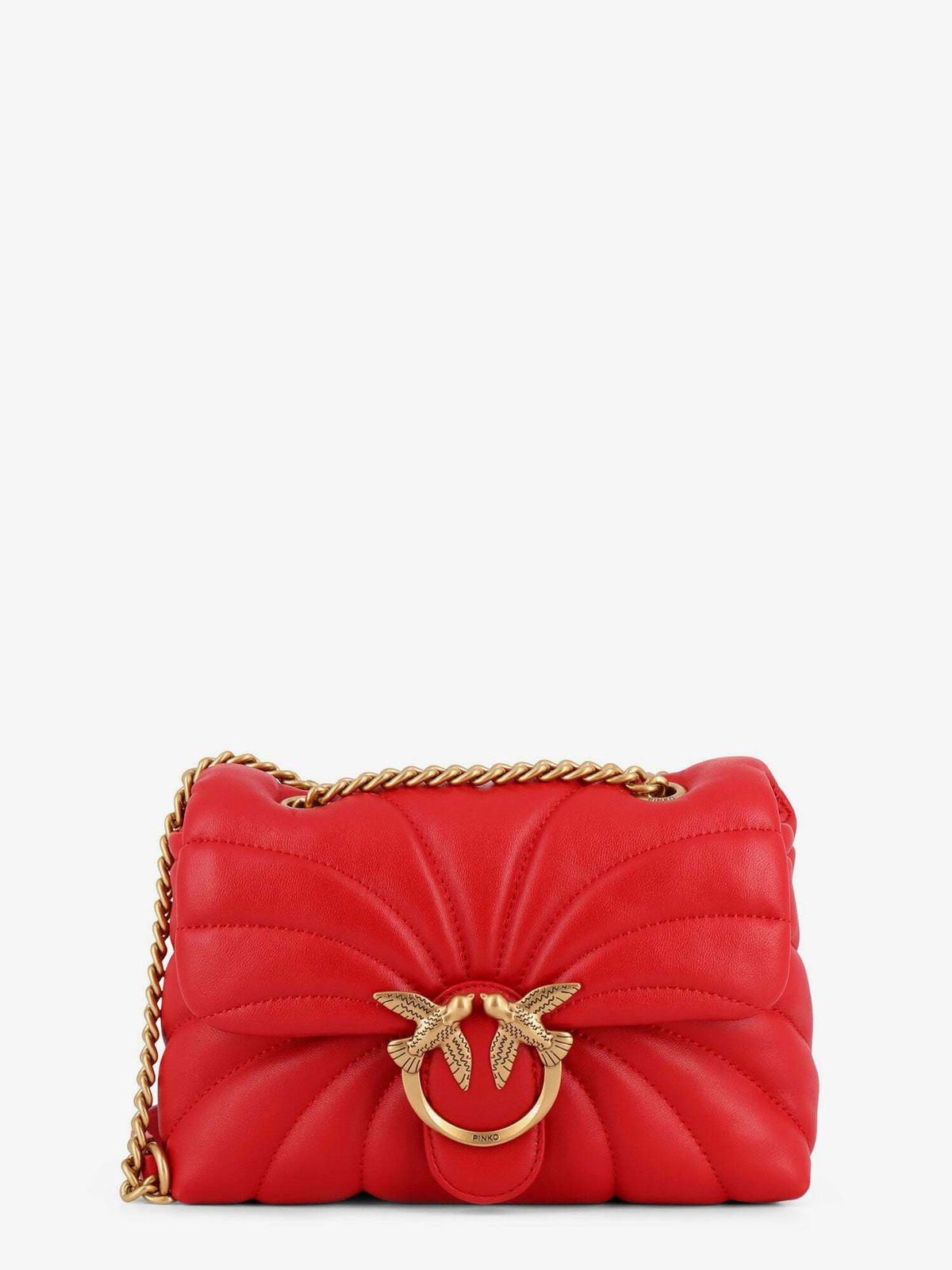 Pinko Red Shoulder Bag Womens Pinko