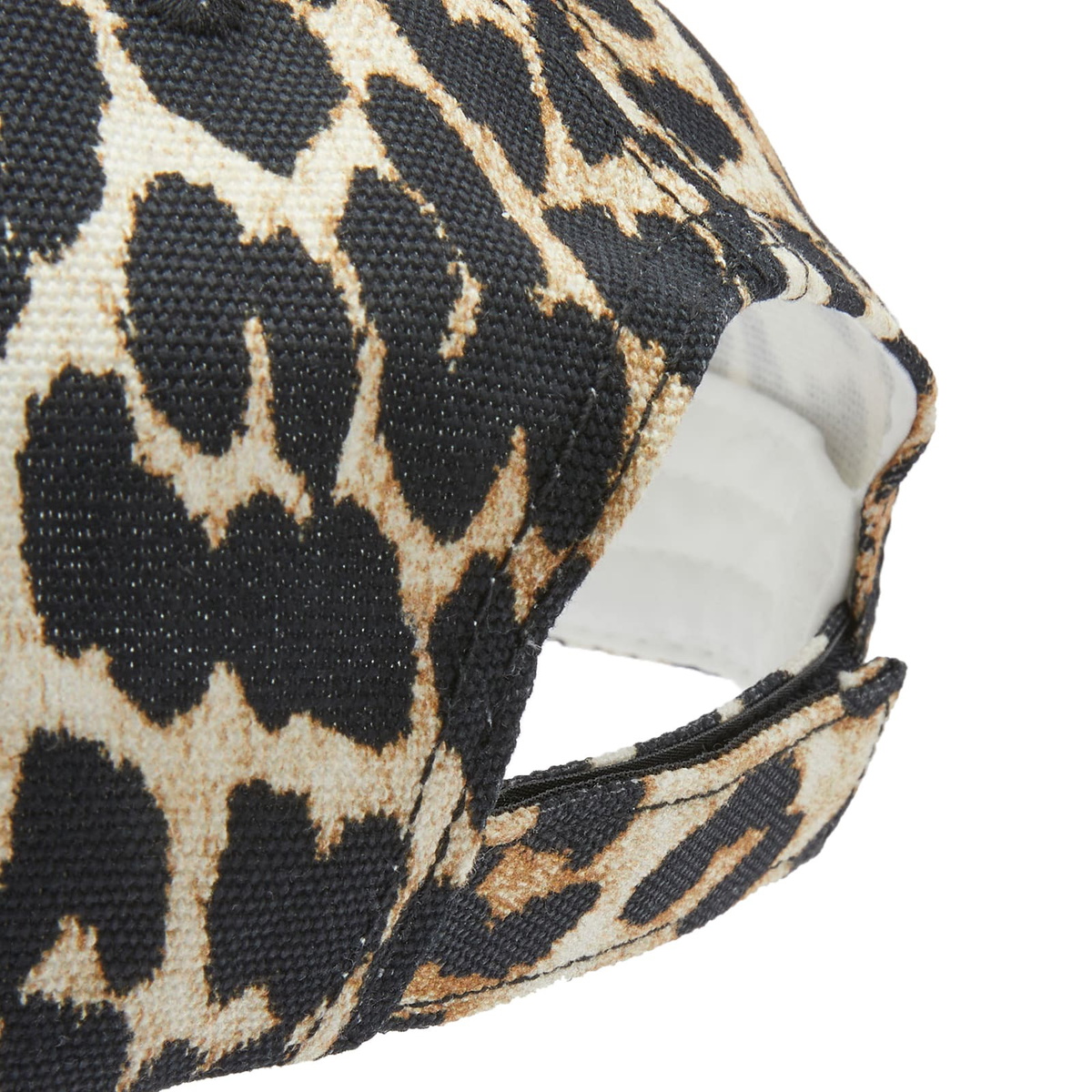 GANNI Women's Cap in Leopard GANNI