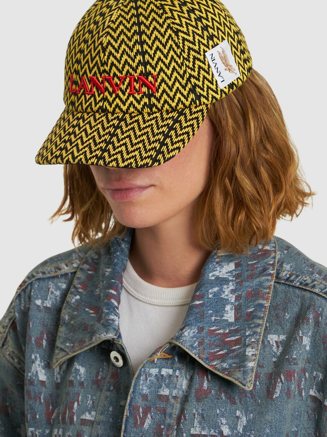 LANVIN - Canvas Baseball Hat Lanvin