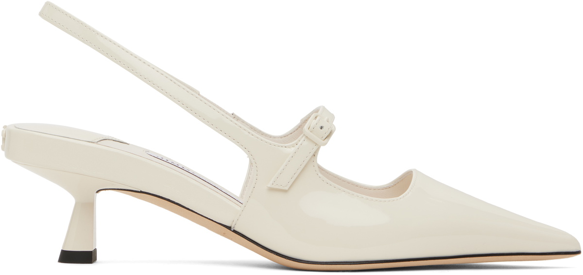 Jimmy Choo Off-White Didi 45 Heels Jimmy Choo