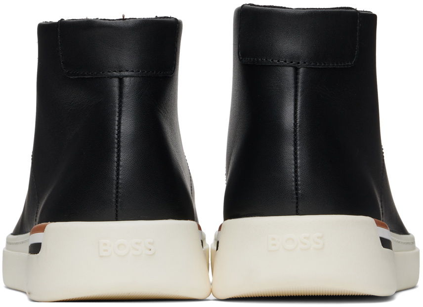 BOSS Black Logo High-Top Sneakers BOSS