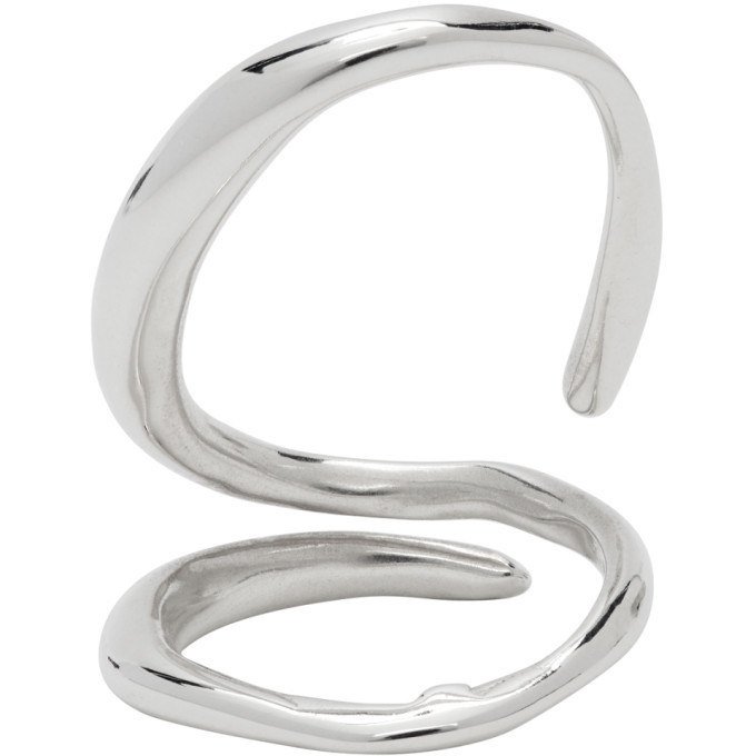 Faris Silver Coil Ring Faris