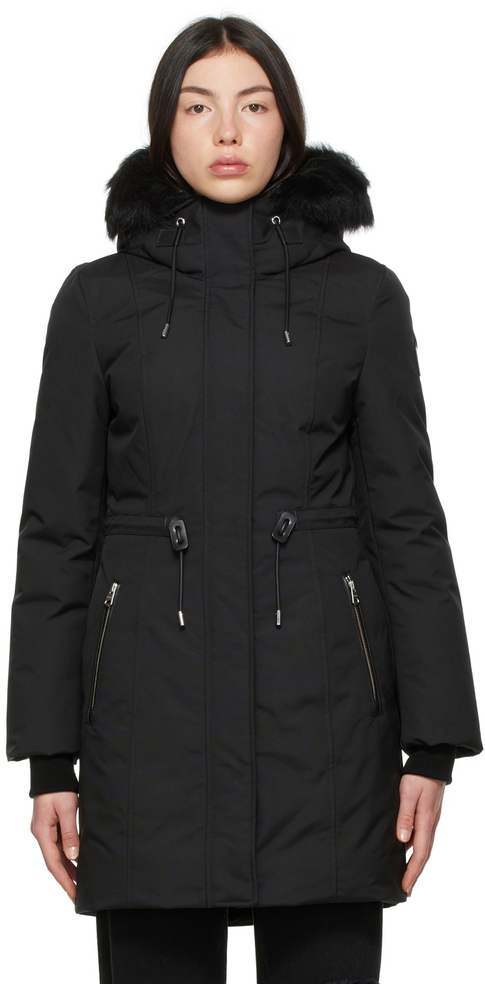 Mackage SSENSE Exclusive Black Down Anabel Jacket Mackage