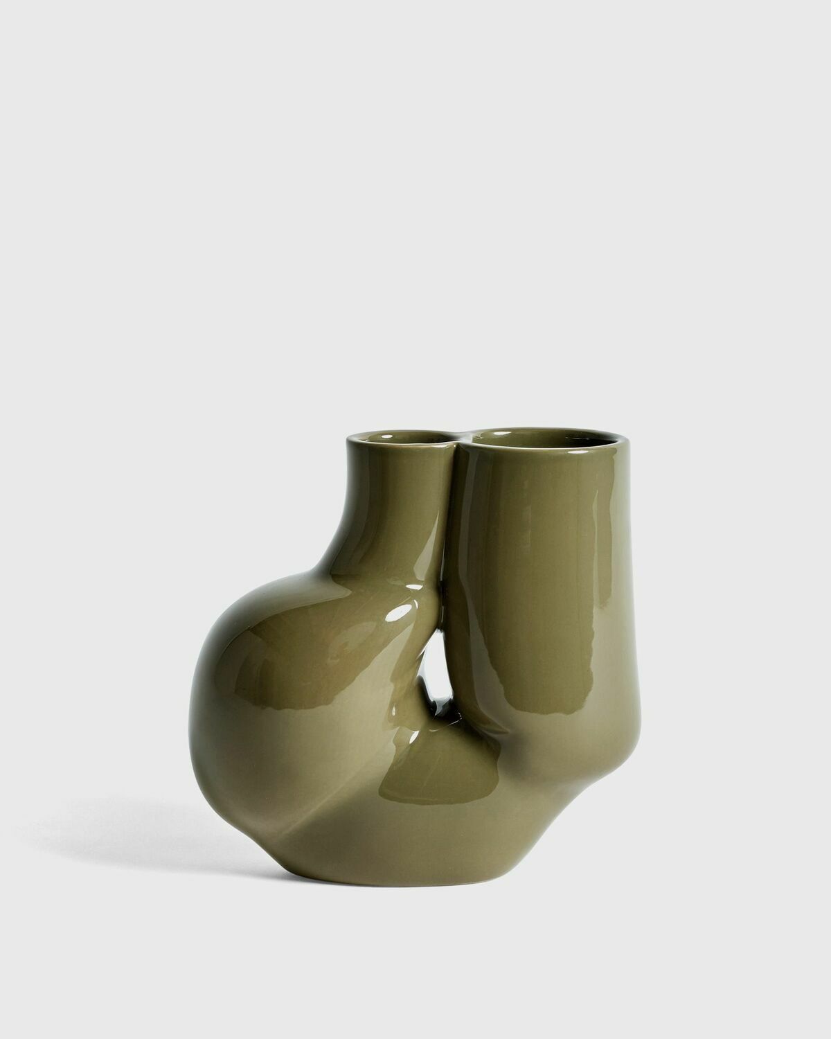 Hay W&S Chubby Vase Green Home Deco HAY