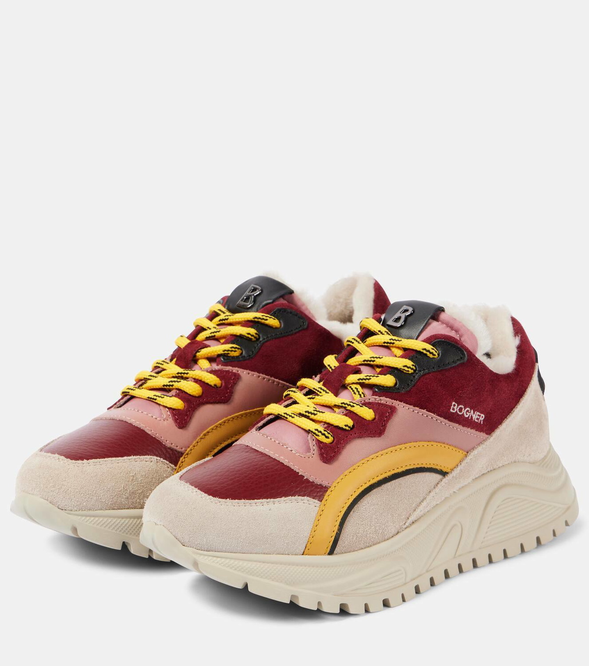 Bogner Malaga 21 shearling-lined suede sneakers Bogner