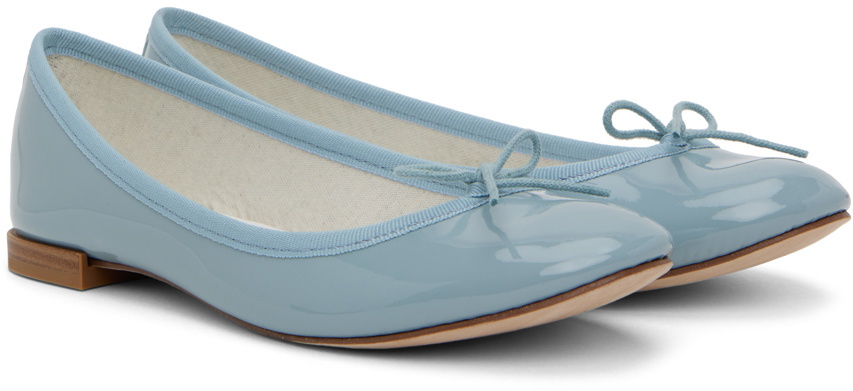 Repetto Blue Cendrillon Ballerina Flats Repetto