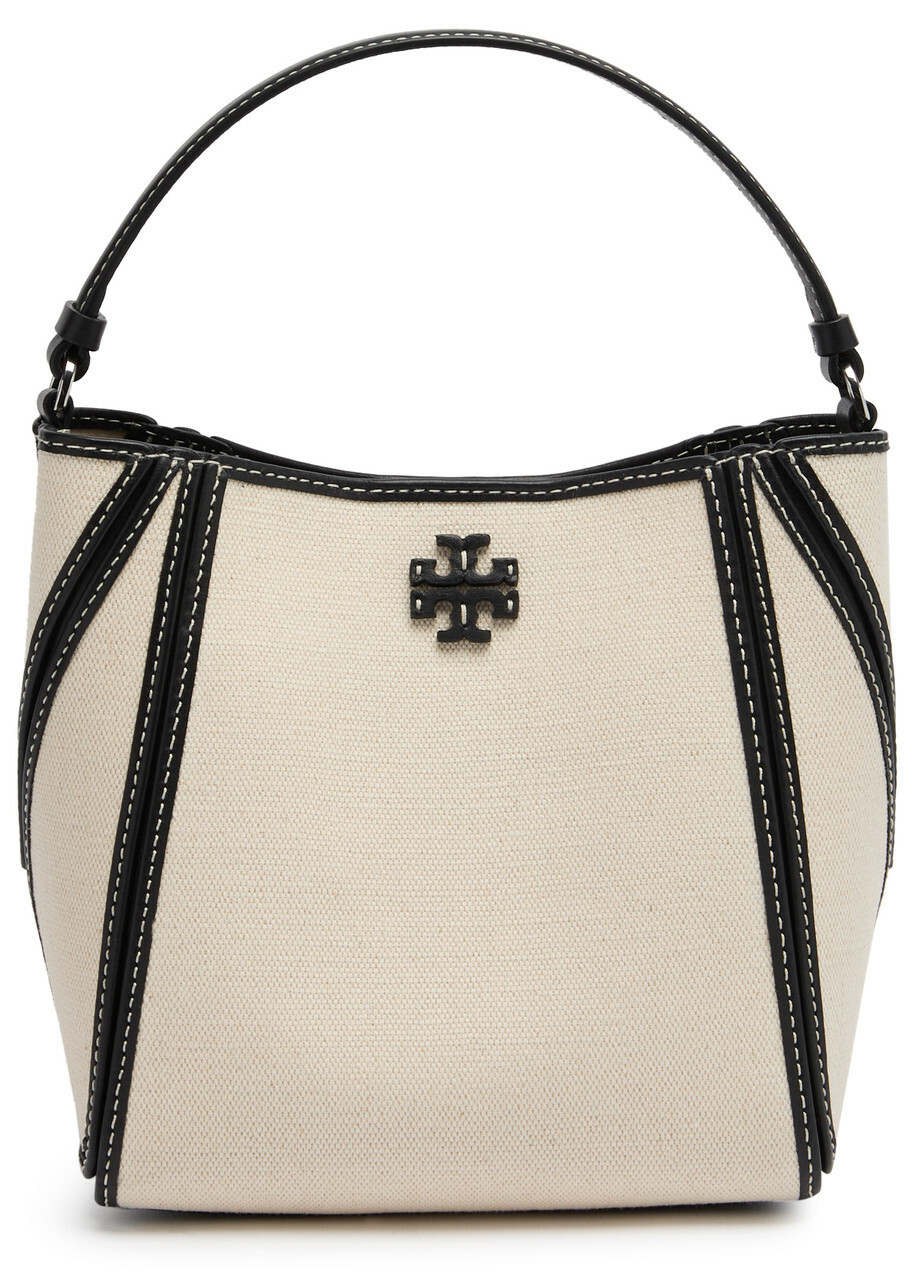 Tory Burch McGraw Canvas Bucket bag - Natural - One Size Tory Burch