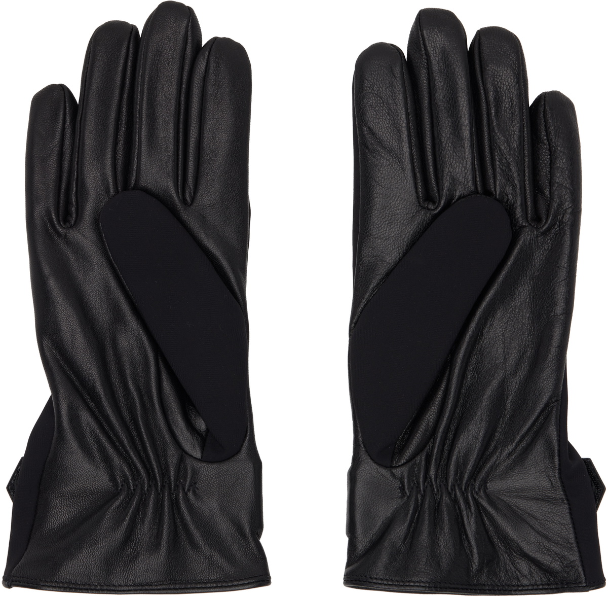 MACKAGE Black OZ (R) Leather Gloves Mackage