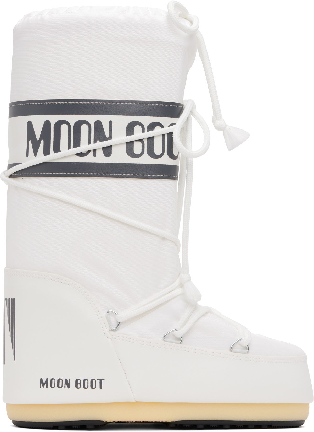 Moon Boot White Icon Nylon Boots Moon Boot