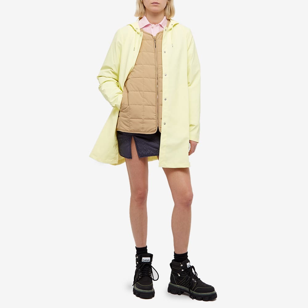 Rains Women's A-Line Rain Coat in Straw Rains