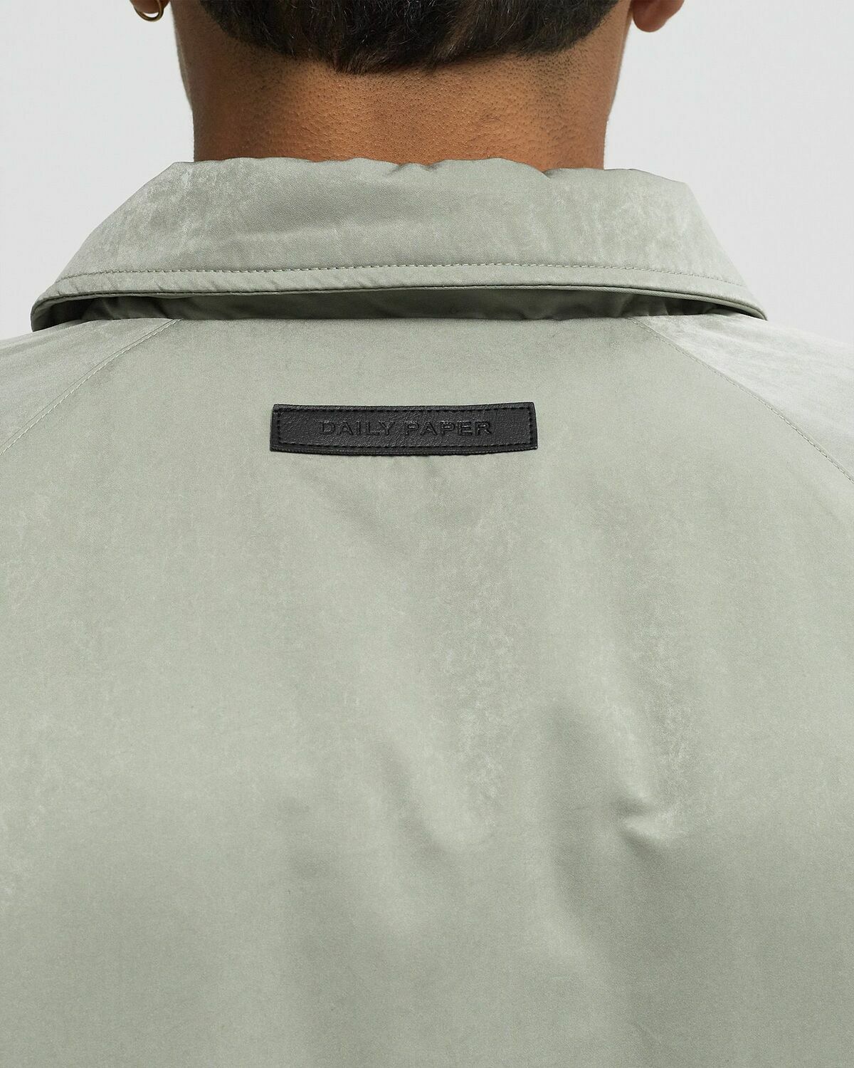 Daily Paper BANTOE JACKET Green Mens Bomber Jacket Daily Paper