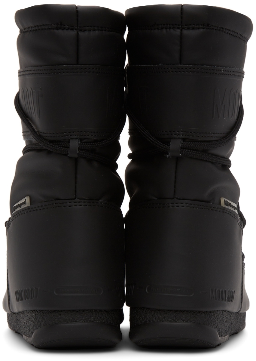 Moon Boot Black Rubber ProTECHt Boots Moon Boot
