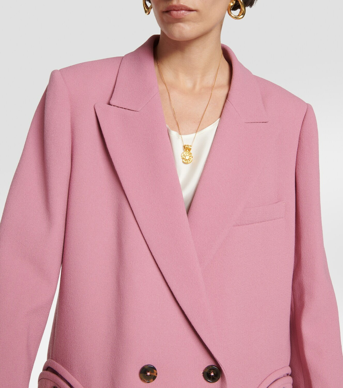 Blazé Milano Cool & Easy double-breasted wool blazer Blaze Milano