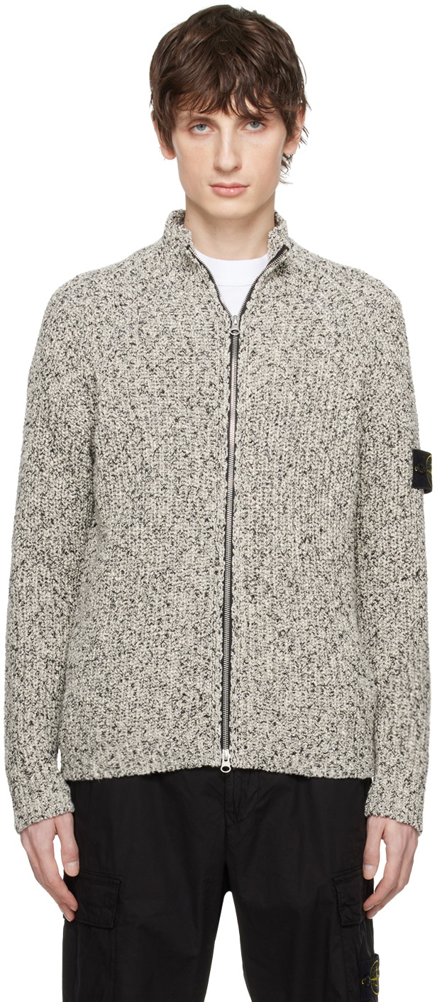 Stone Island White Patch Sweater Stone Island