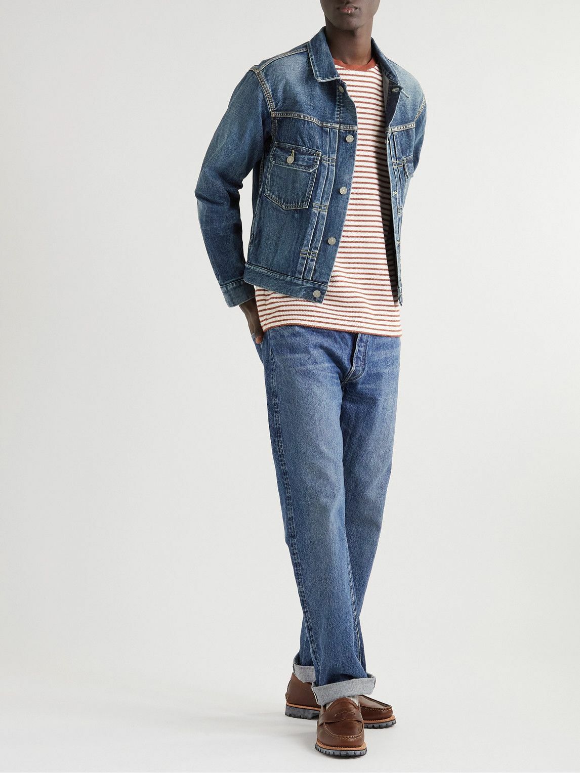 Visvim - Social Sculpture Denim Trucker Jacket - Blue Visvim