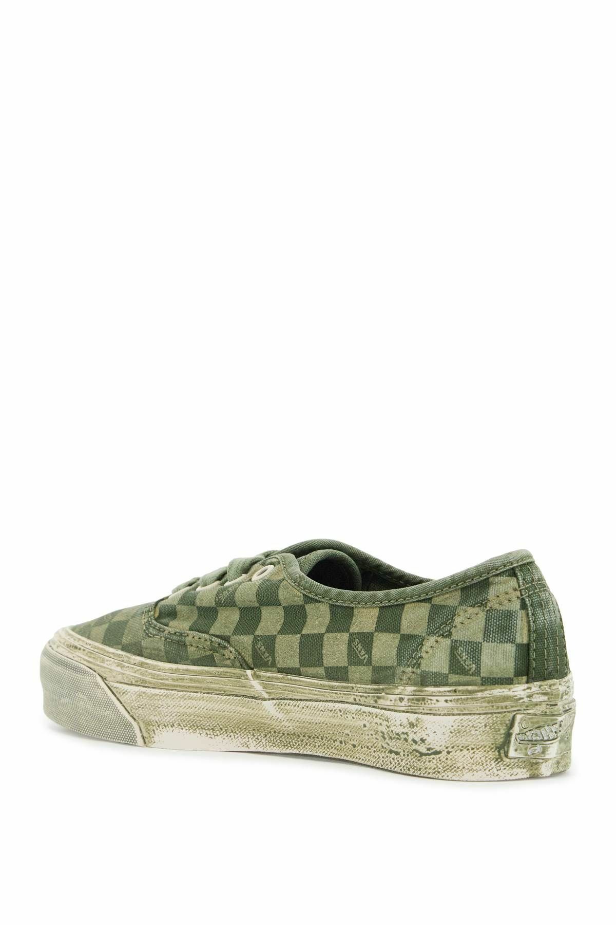 VANS lx dip dye checkerboard authentic reissue Green Vans