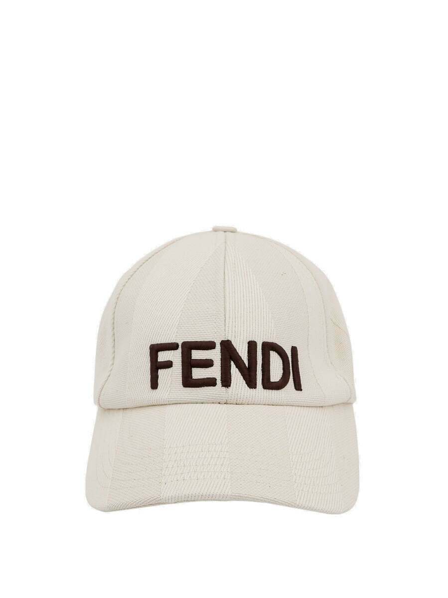 Fendi Hat Beige Womens Fendi