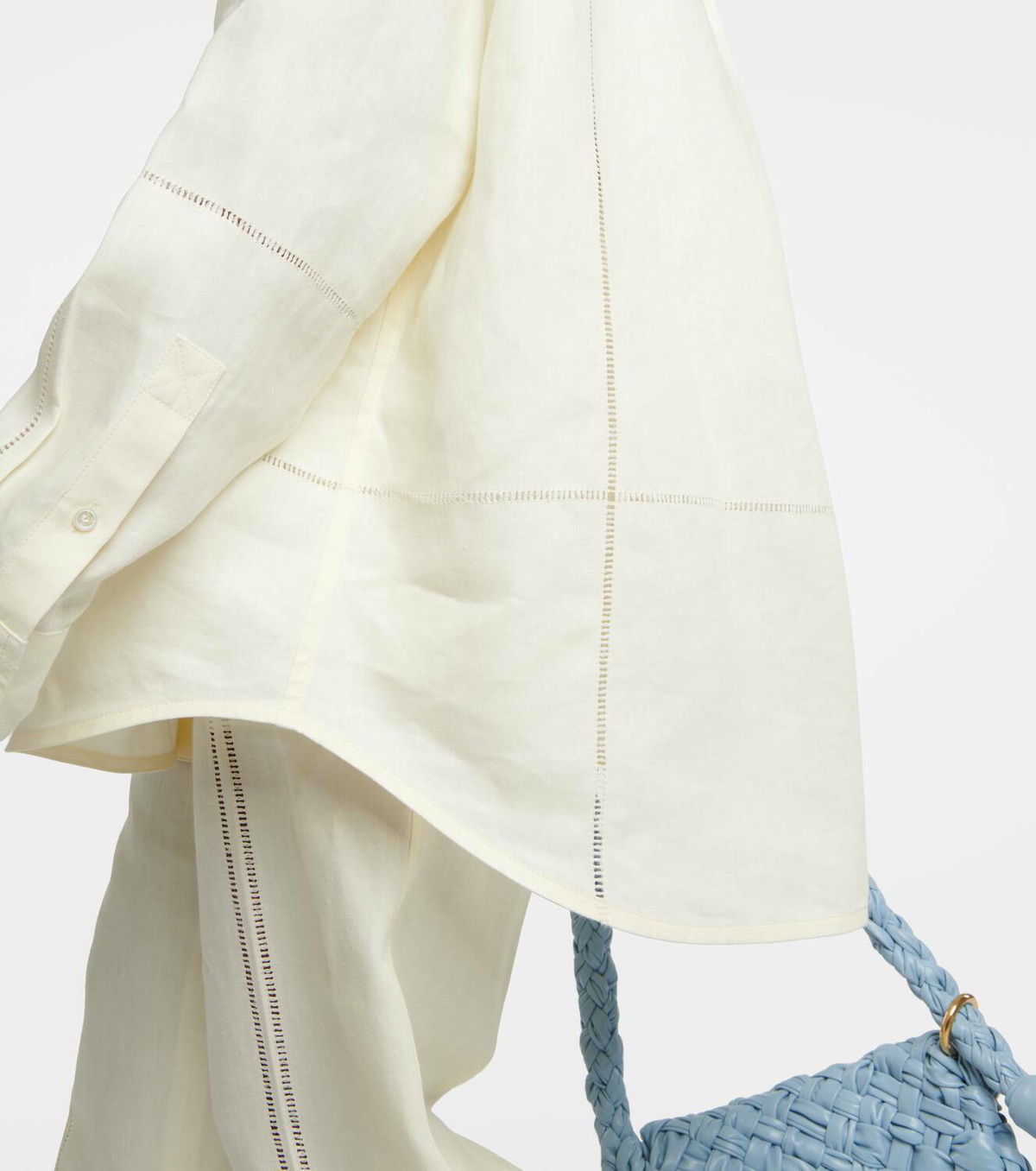 Bottega Veneta Oversized linen shirt Bottega Veneta