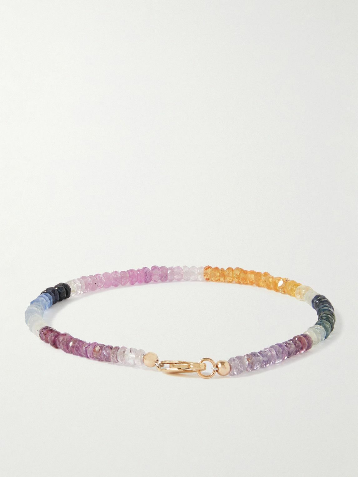 Roxanne First - Gold Sapphire Beaded Bracelet - Multi Roxanne First