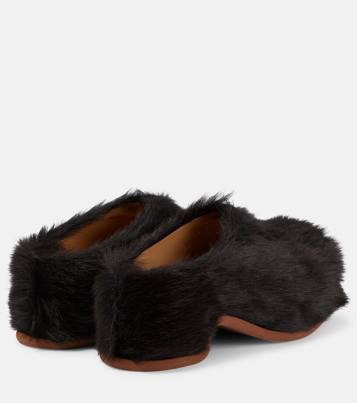 Dries Van Noten Faux fur clogs Dries Van Noten
