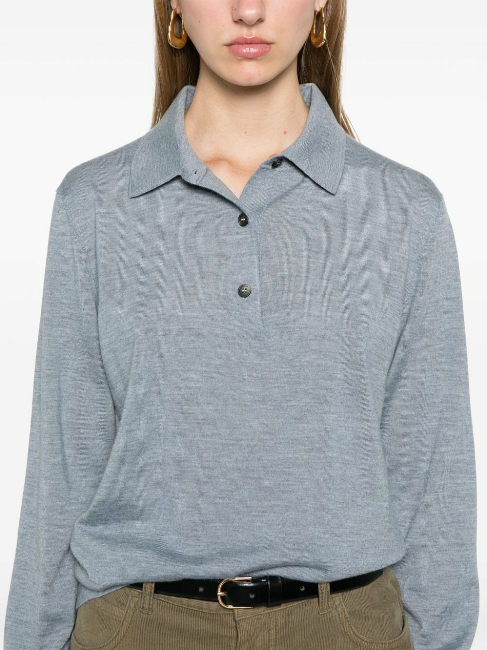 The Row Blue Harlette Sweater The Row