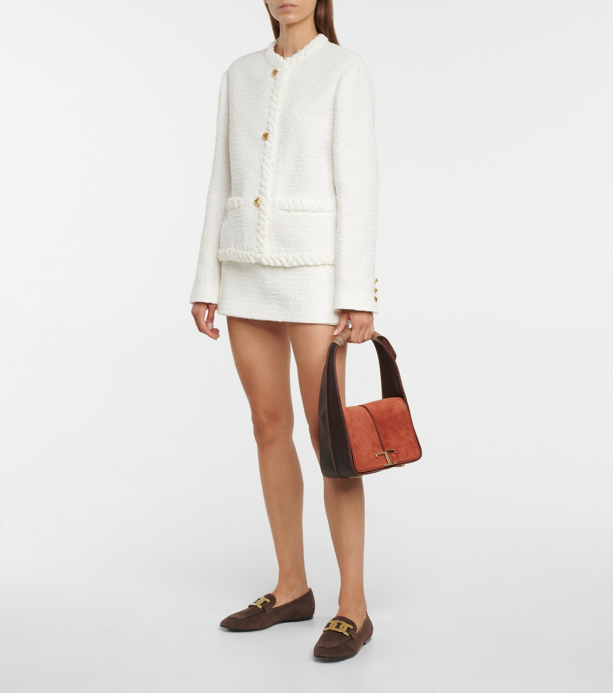 Tod's - Catena suede loafers Tod's