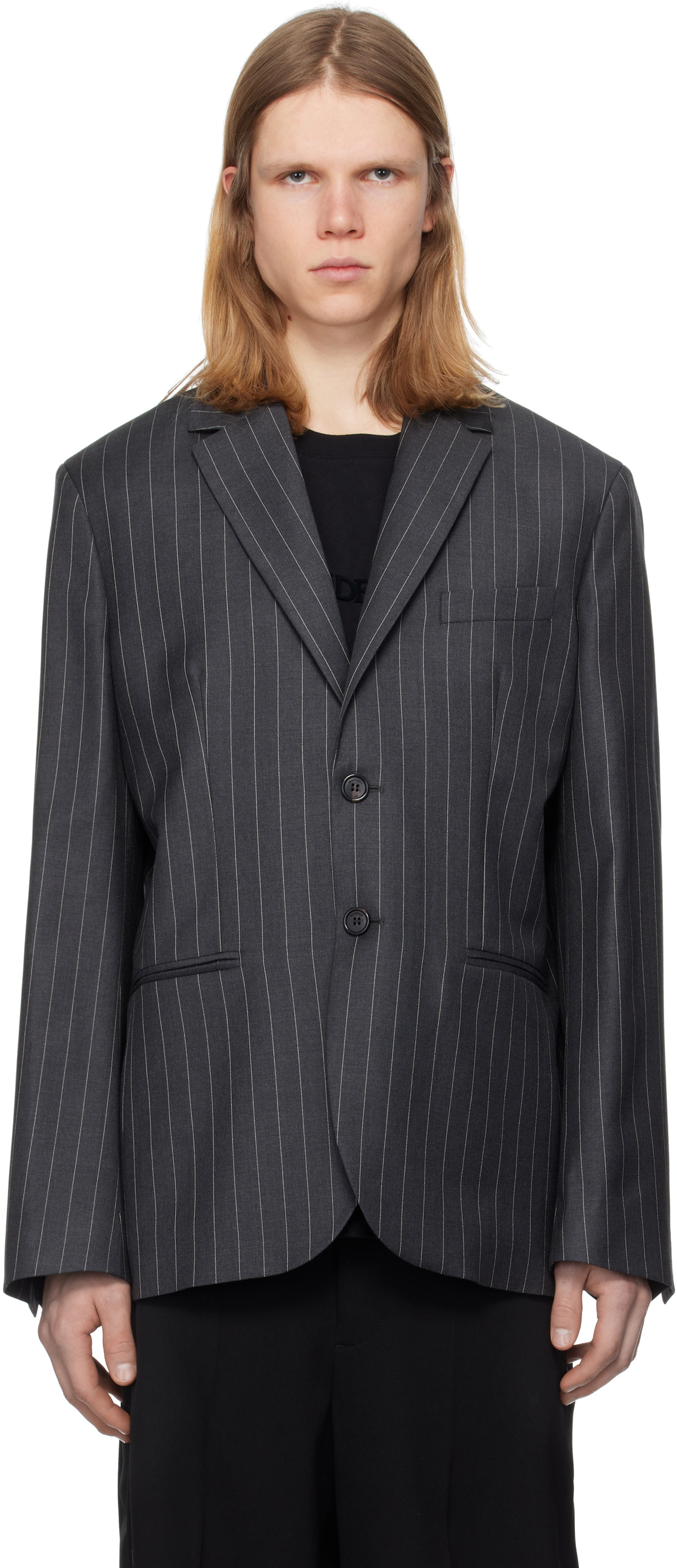 JW Anderson Gray Tailored Blazer JW Anderson