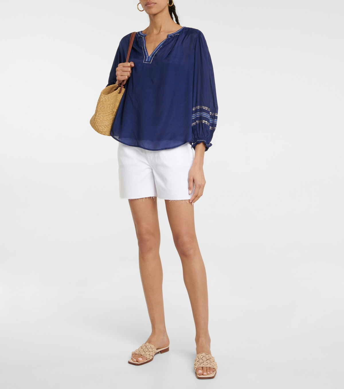 Velvet - Sandra embroidered blouse Velvet