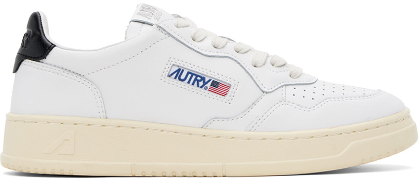 AUTRY White Medalist Low Sneakers Autry