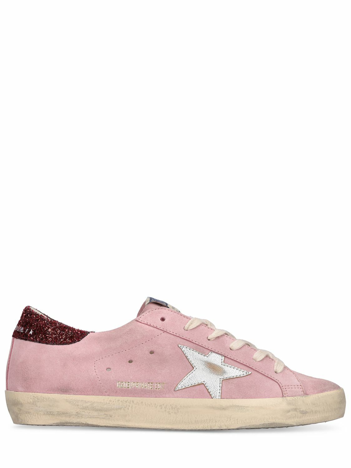 GOLDEN GOOSE - Lvr Exclusive Super-star Suede Sneakers Golden Goose ...