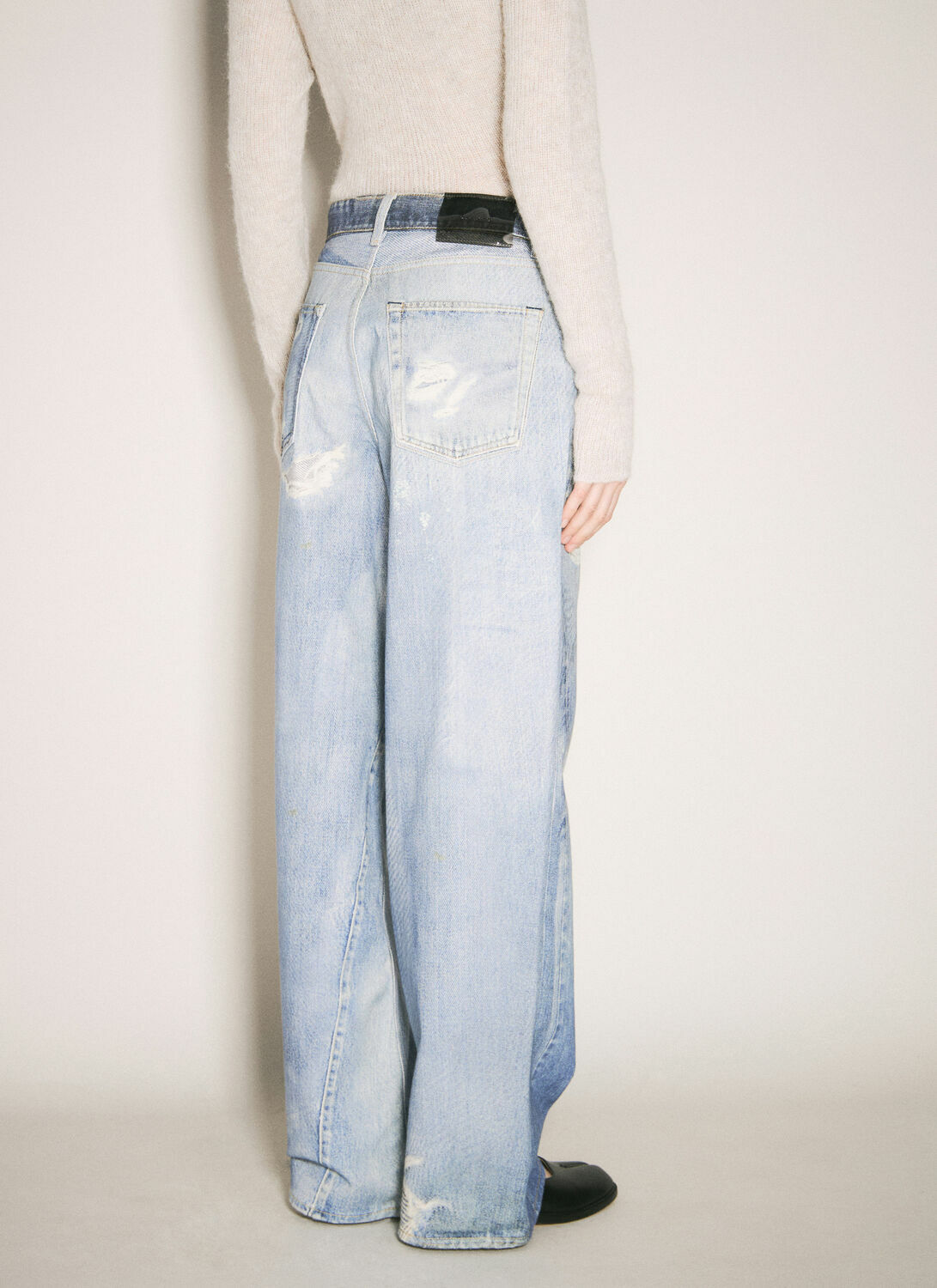 Our Legacy Full Cut Digital Print Jeans Our Legacy