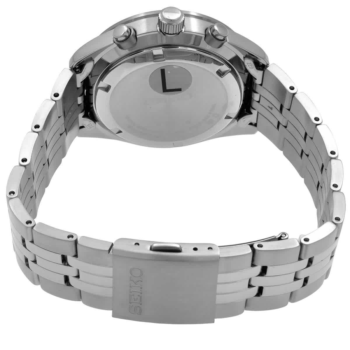 Seiko Chronograph Quartz Blue Dial Mens Watch SSB427 Seiko