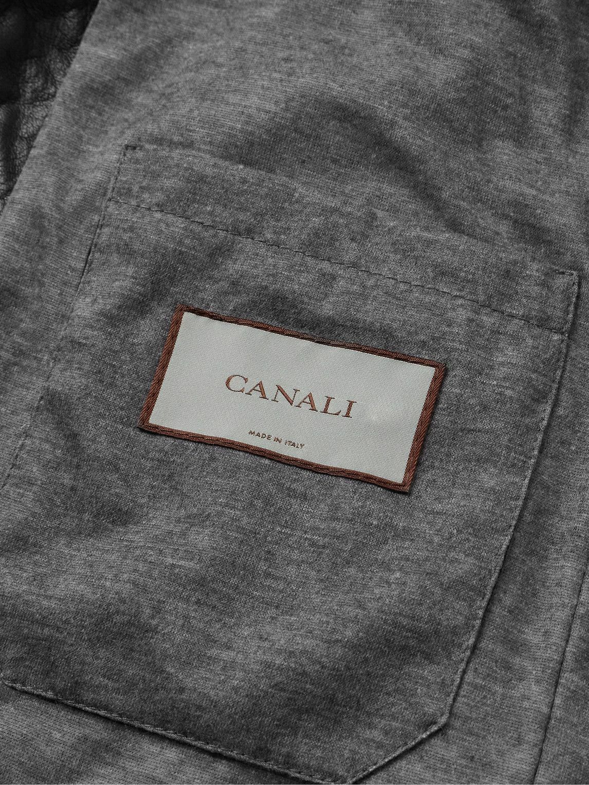 Canali - Leather Jacket - Black Canali