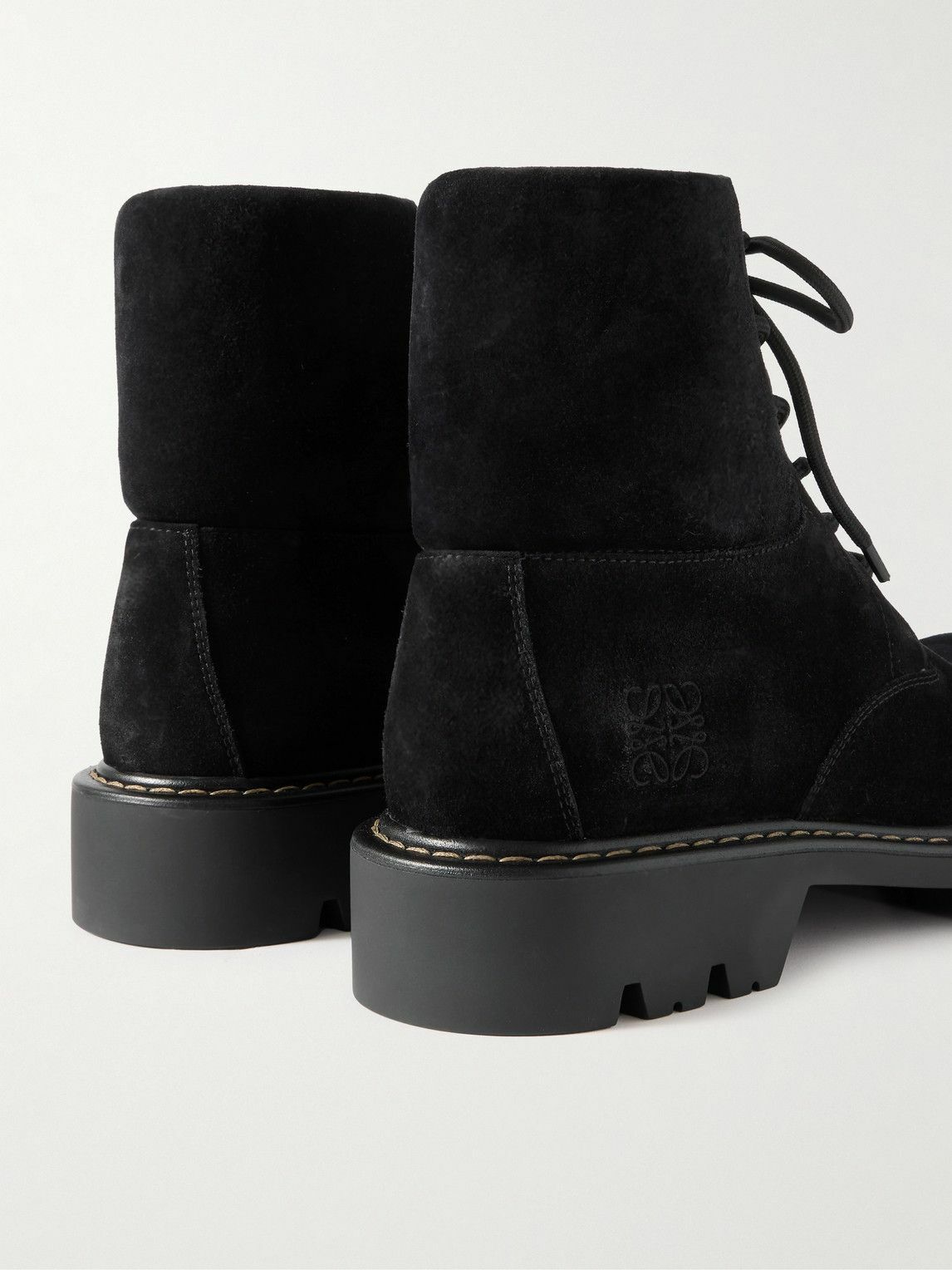 LOEWE - Sierra Suede Boots - Black Loewe