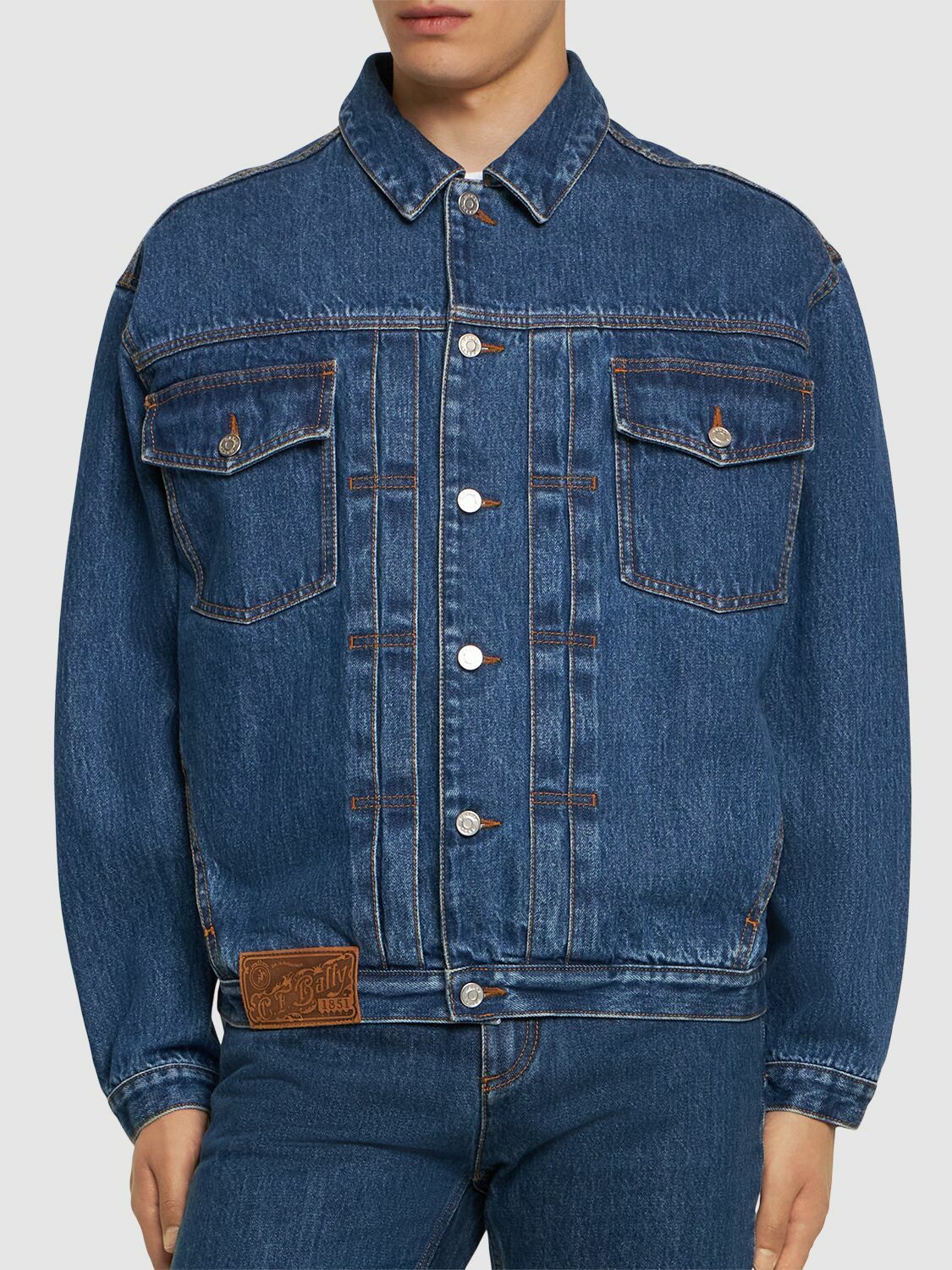 BALLY Cotton Denim Jacket Bally