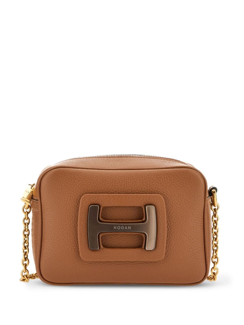 HOGAN - H-bag Mini Leather Camera Bag Hogan