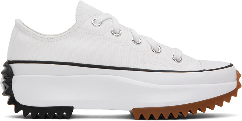 Converse White Run Star Hike Low Top Sneakers Converse