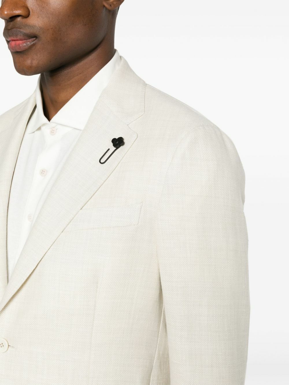 LARDINI - Jacket With Logo Lardini